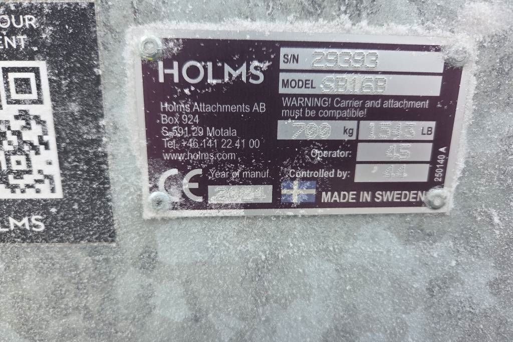 Holms SB16B Sandspridarskopa ALDRIG ANVÄND STBM | Polar Machine Trading